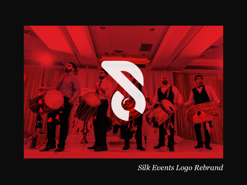 Silk Events Logo Rebrand by Ian Gunn on Dribbble