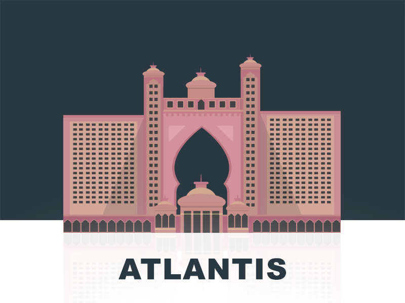 Atlantis The Palm by Ahmed Elminshawy on Dribbble
