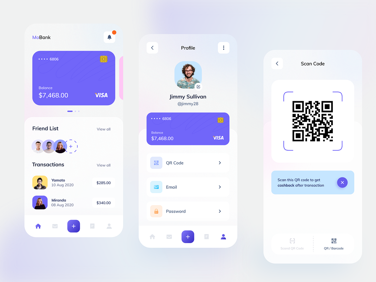 Mobile Banking designs, themes, templates and downloadable graphic ...