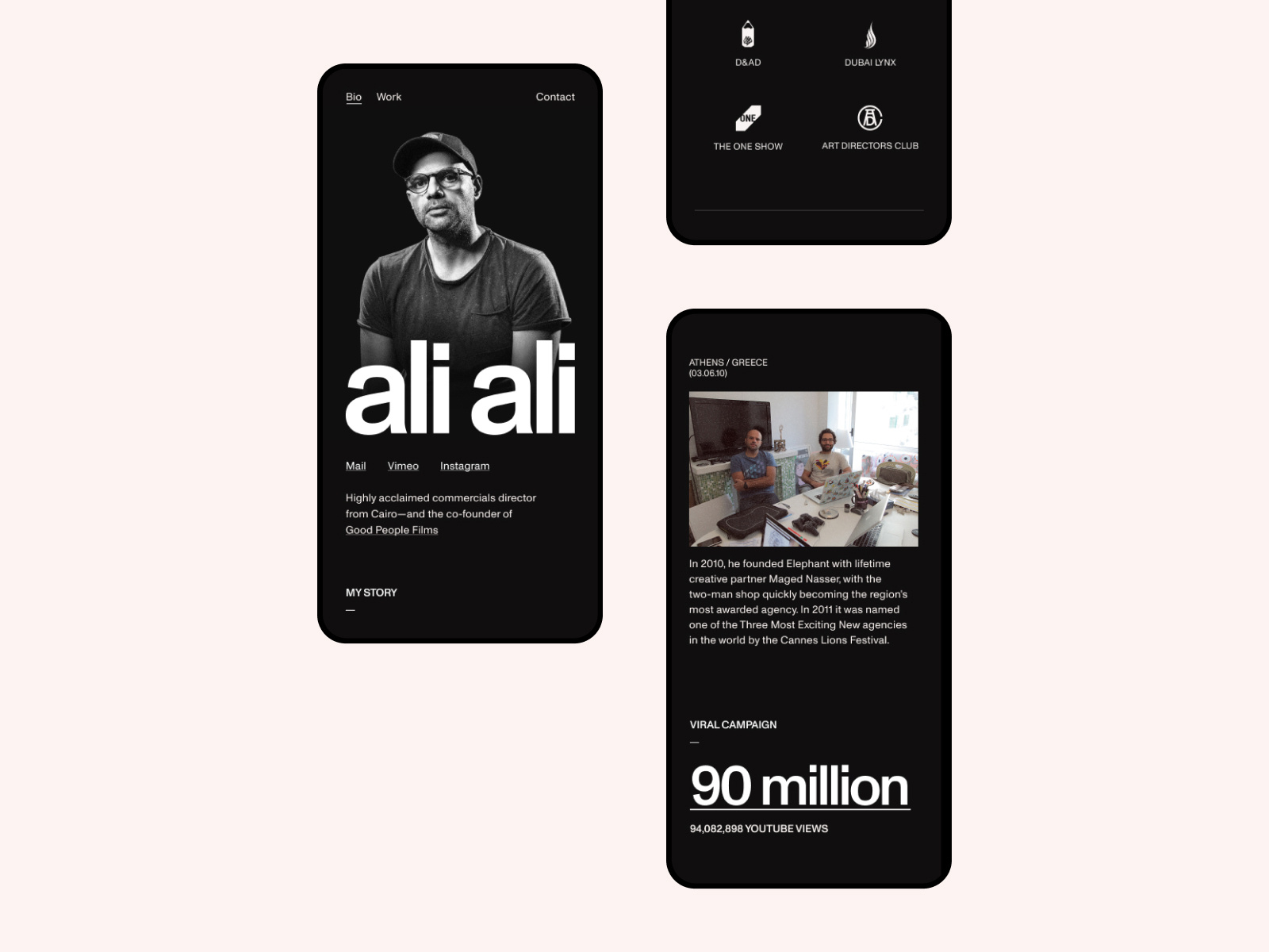 Ali Ali—Mobile by Robbert Schefman for Exo Ape on Dribbble