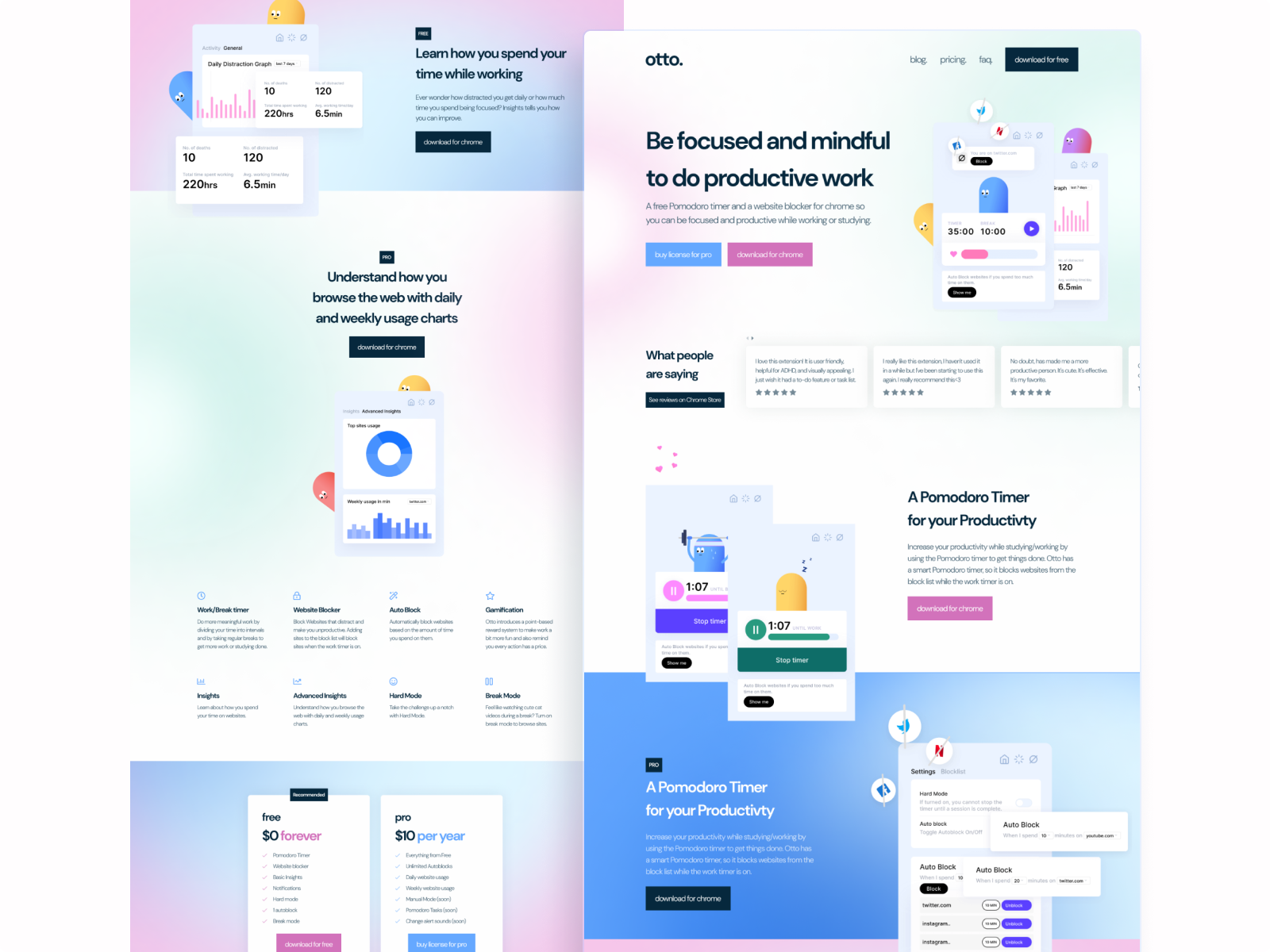 otto. - Single page redesign by Brauner Megda on Dribbble