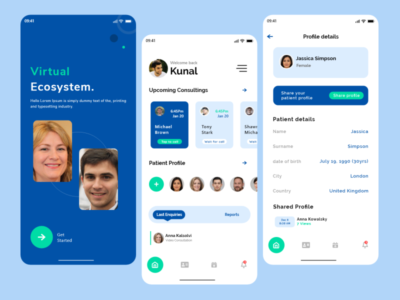 Virtual Ecosystem by Kunal Maru on Dribbble