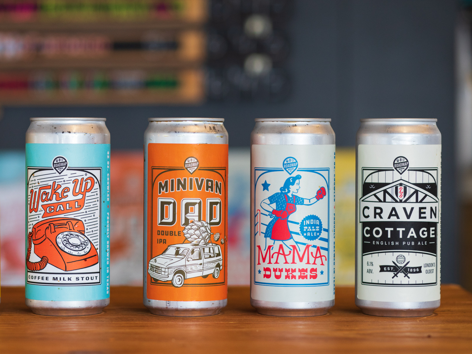 Crowler Designs for Roadmap Brewing by Tanner Cole Freeman on Dribbble