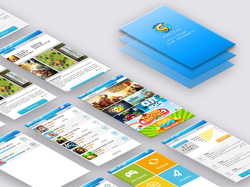 game lobby by sasasu on Dribbble