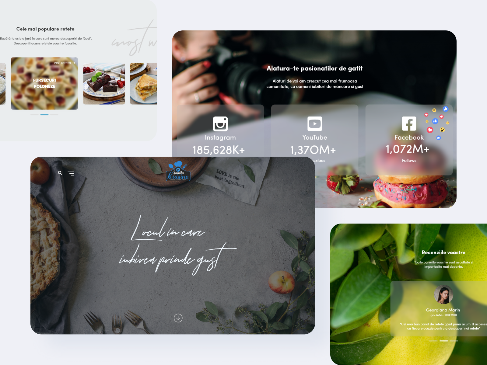 Redesign - Cooking Page by Bloomyin on Dribbble