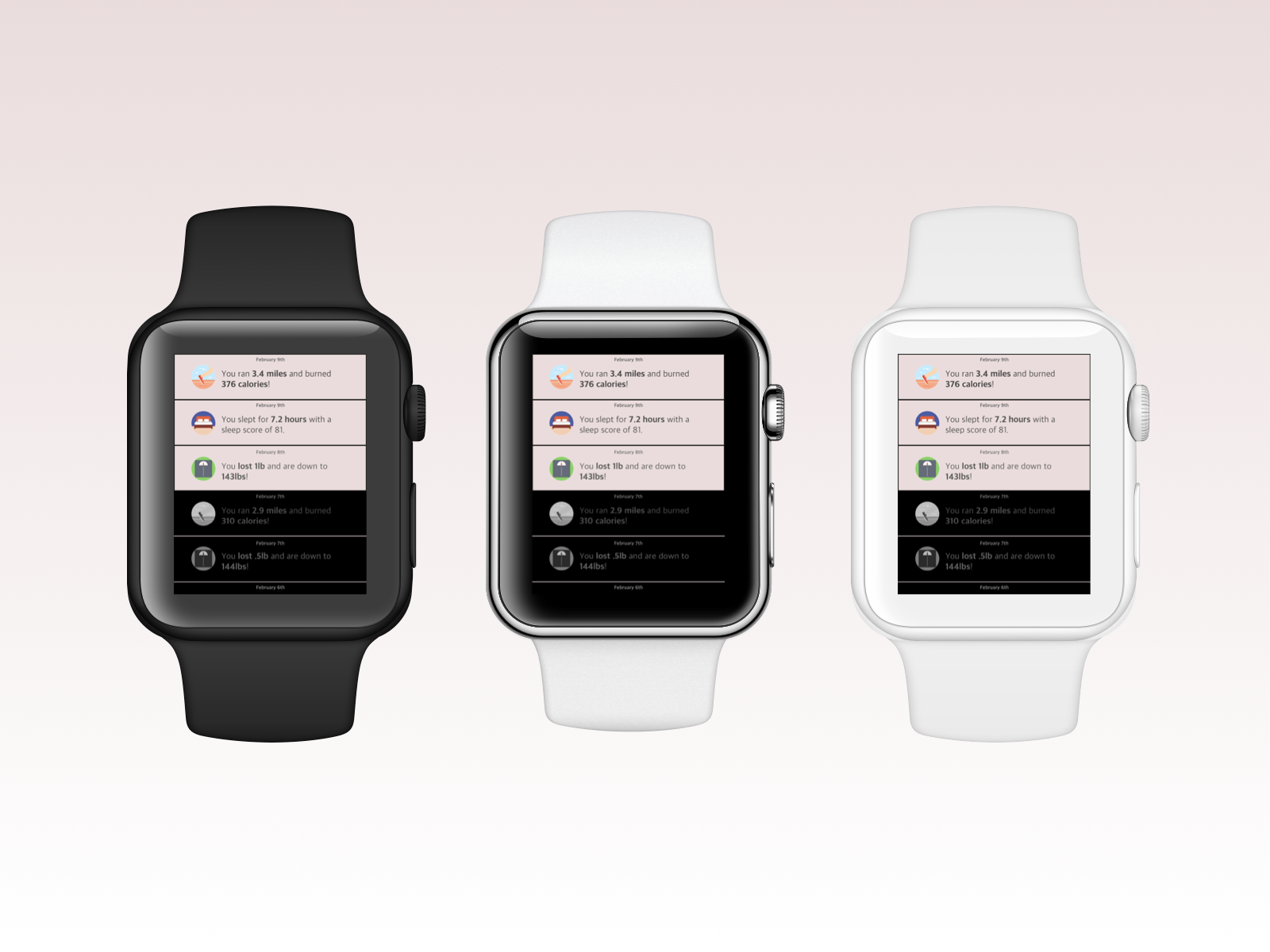 Activity Feed By Cortney Thomas On Dribbble