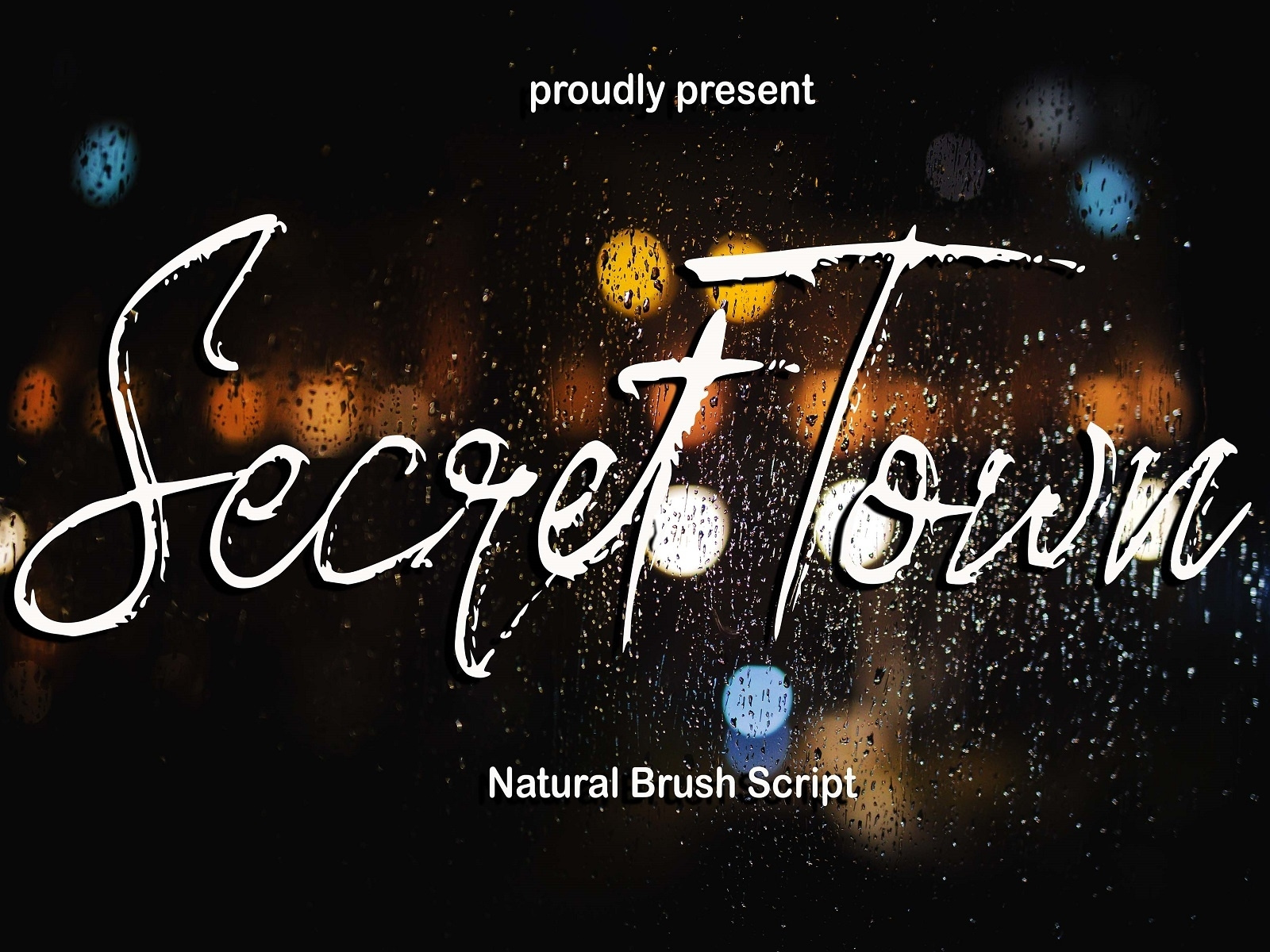 Secret Town - Natural Brush Script by Rizki Kurniawan on Dribbble