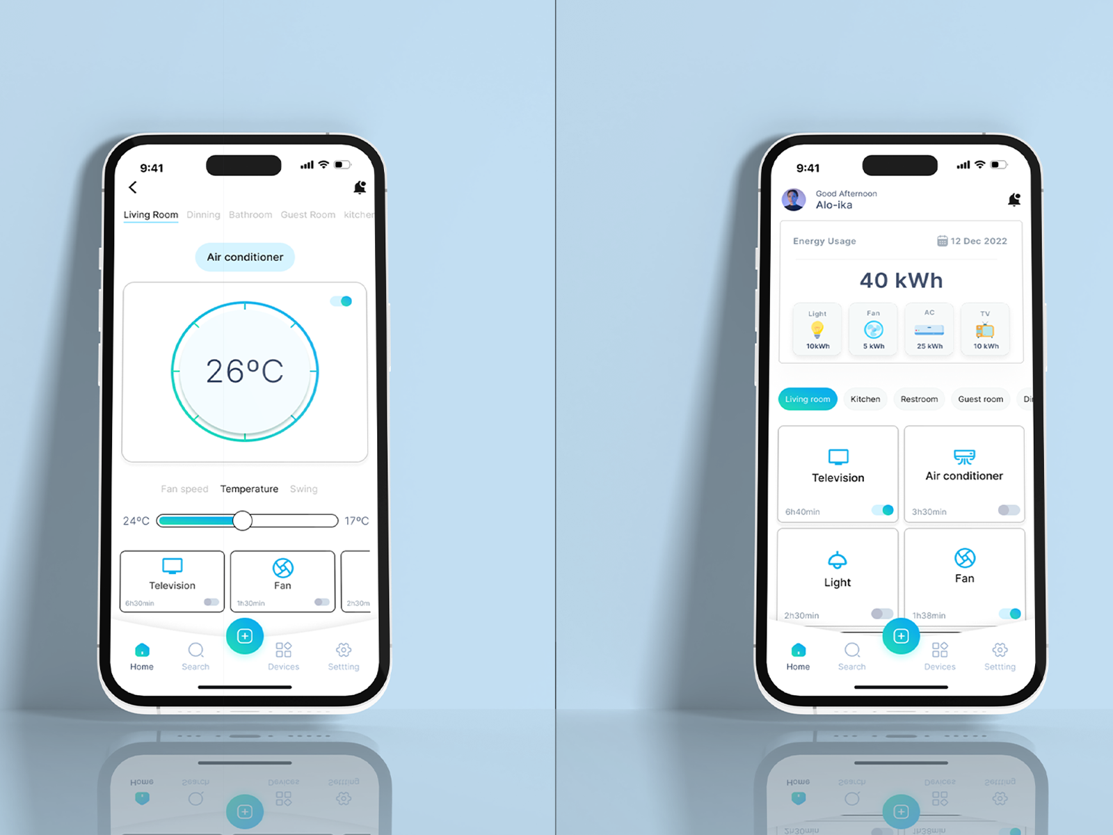 Smart Home App by idris adeyemi on Dribbble