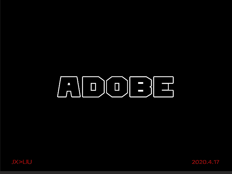 echo effect by JX Liu on Dribbble