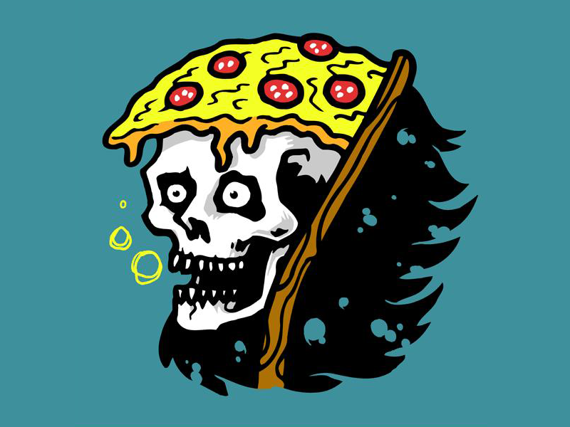 pizza reaper by Christian Bögle on Dribbble
