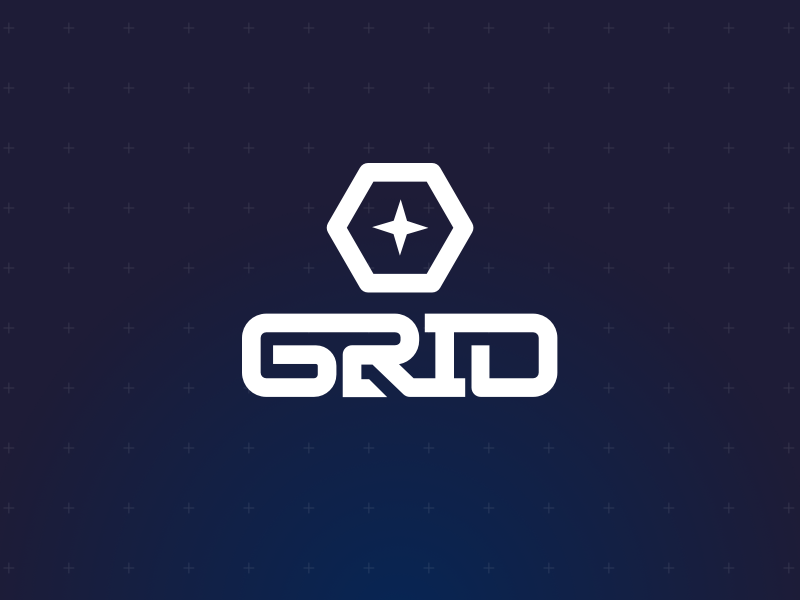Grid Logo by Sean McPhee on Dribbble