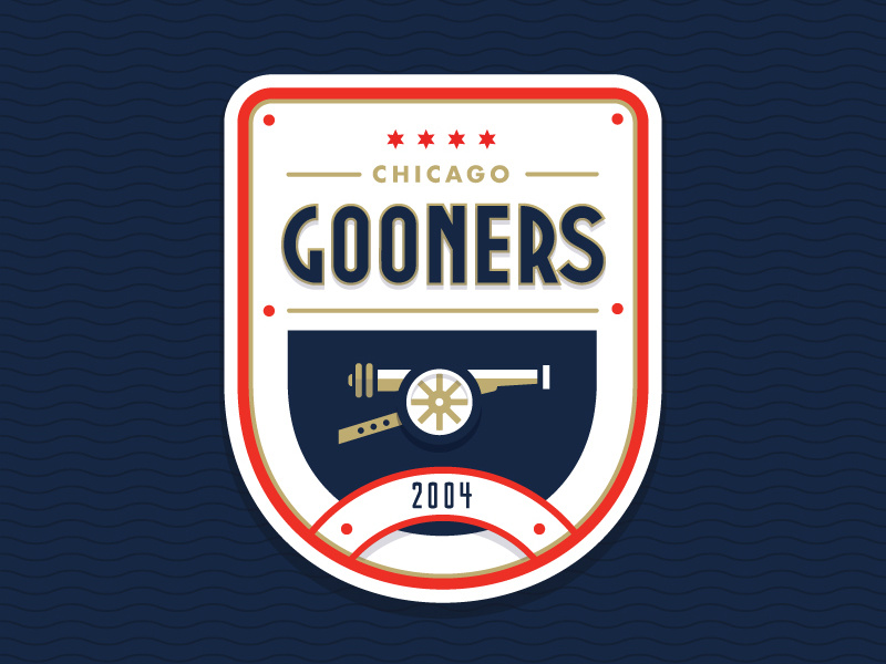 Chicago Gooners Crest Concept by Justin Duel James on Dribbble