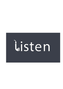 listen logo designs by Subhan Abidi on Dribbble