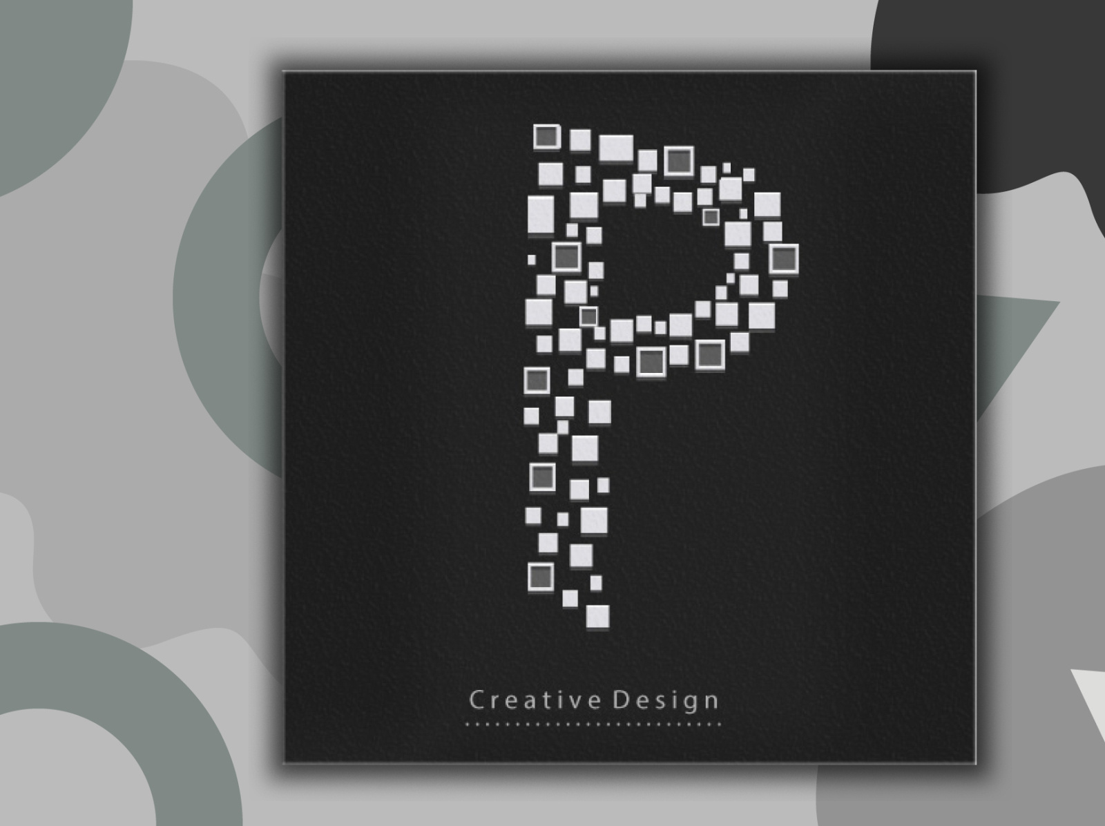 Logo Design - P by Md. Yasin Khan on Dribbble