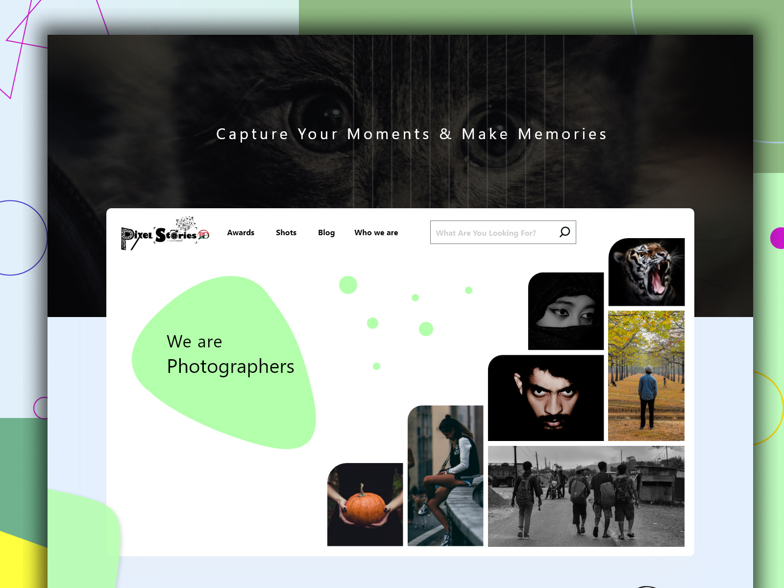 Website UI - Photography by Md. Yasin Khan on Dribbble
