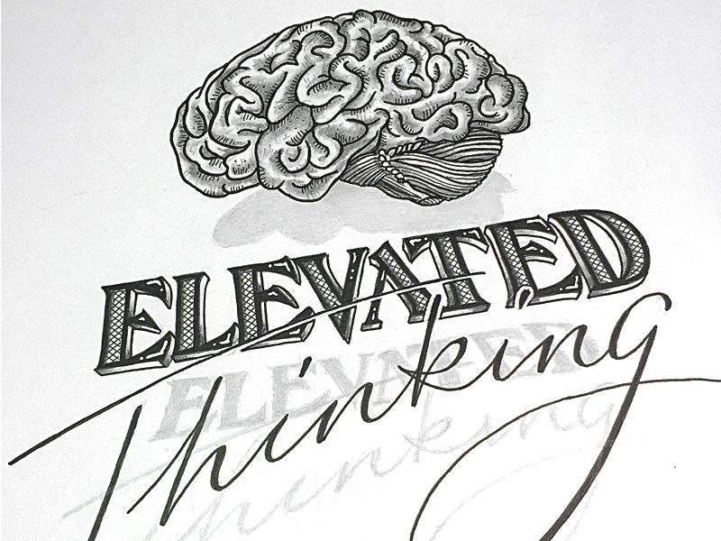 Elevated Thinking by Scotty Russell on Dribbble