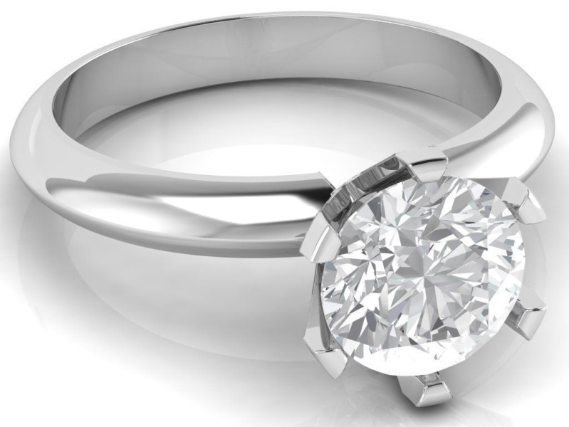 One Gem Ring 3D Model by Andranik Terzyan on Dribbble