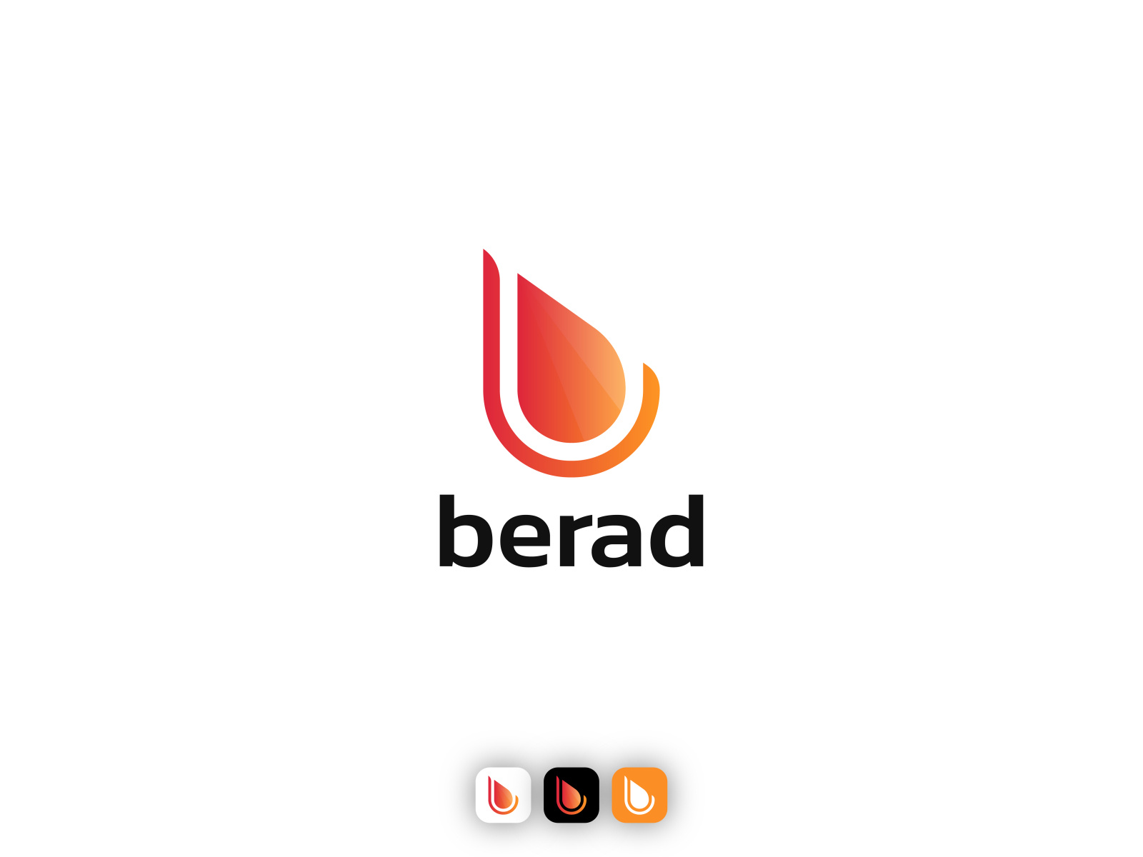 berad | b letter logo by MD Mahfuj on Dribbble