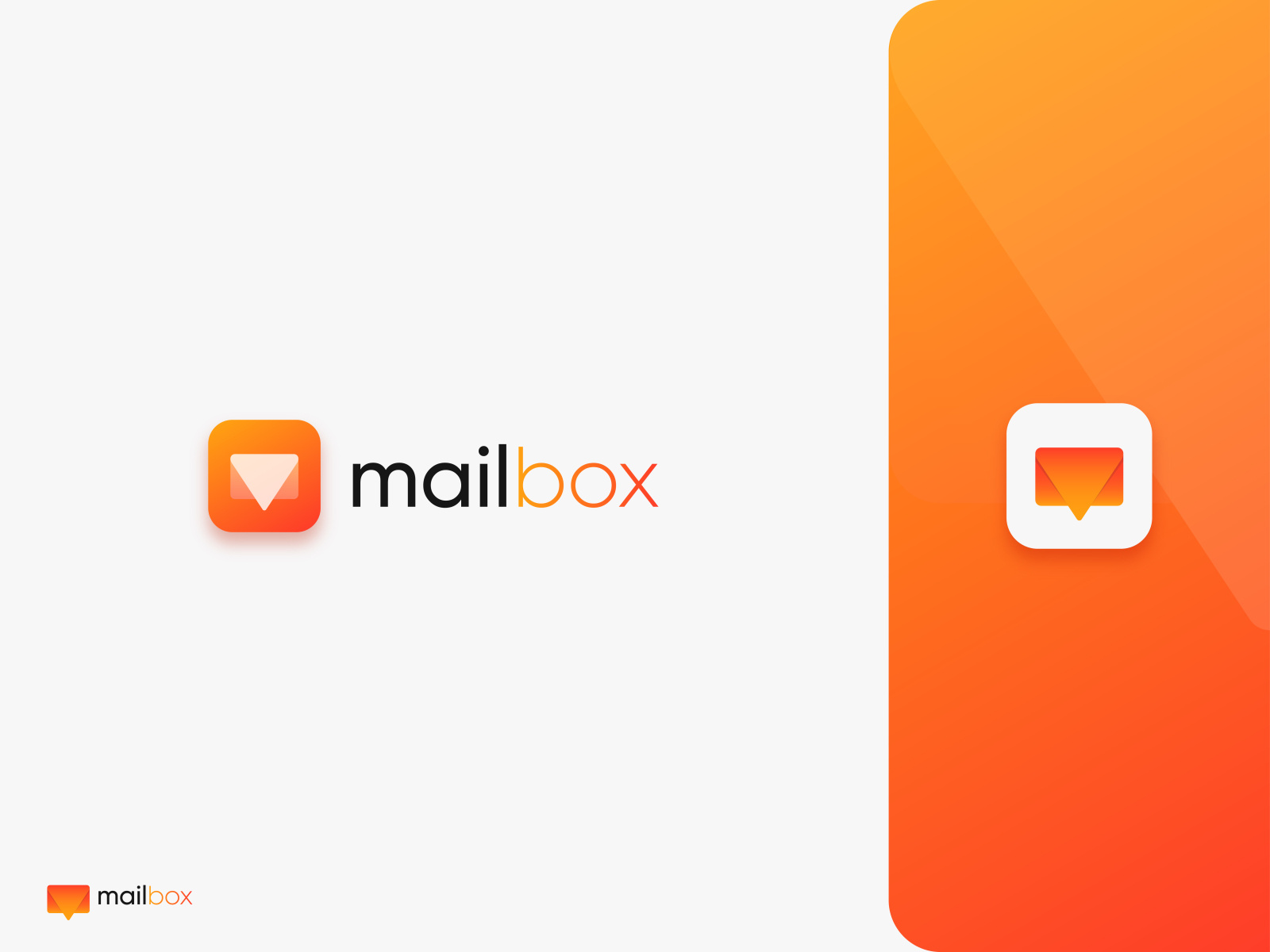 Logo Design for mailbox by MD Mahfuj on Dribbble