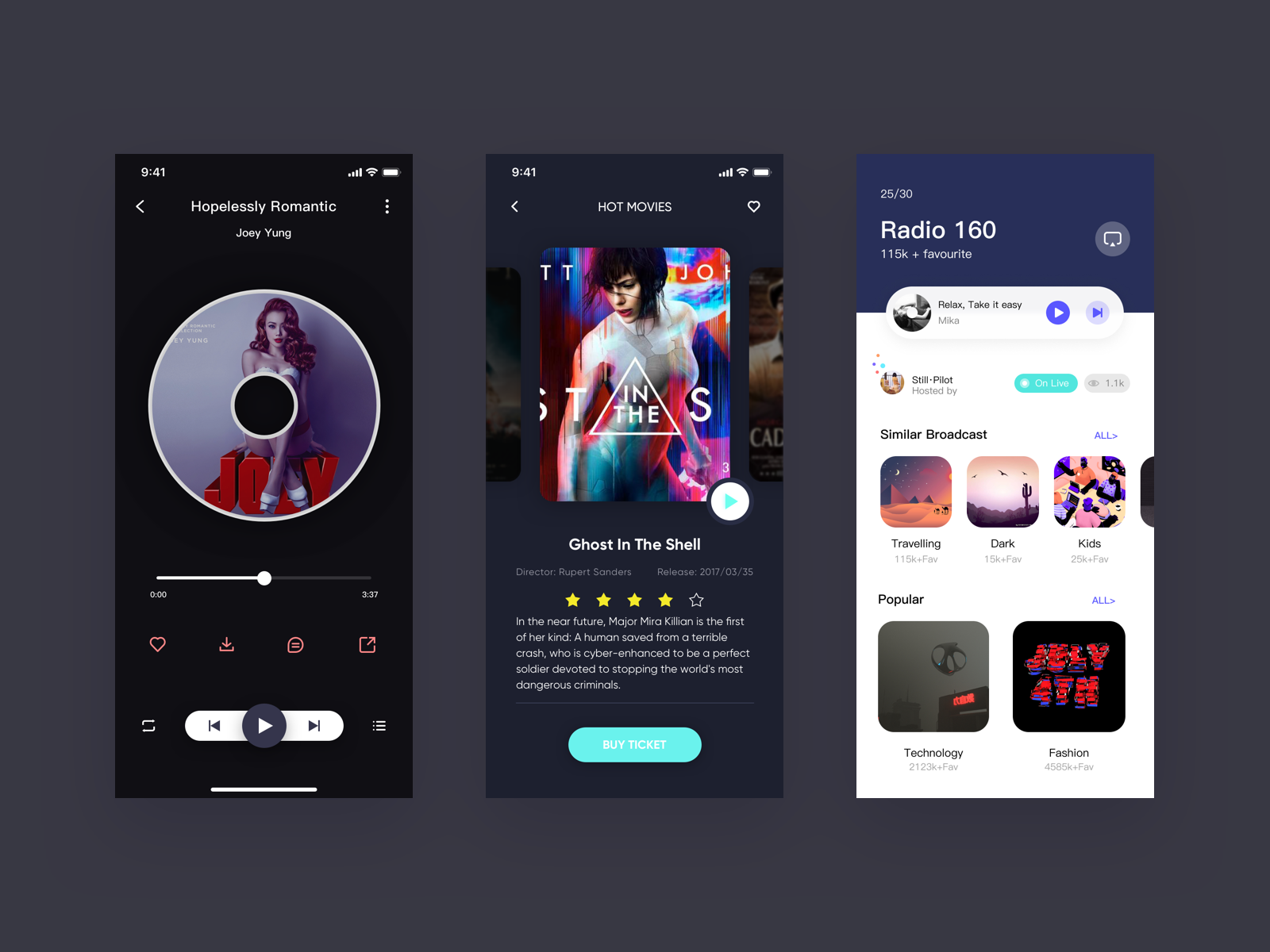 UI Practice by JohnVarvatos on Dribbble