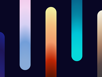 Five elements gradients by Julien Brion on Dribbble