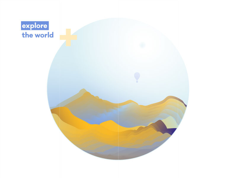 explore the world by Cheseaux Jonathan on Dribbble