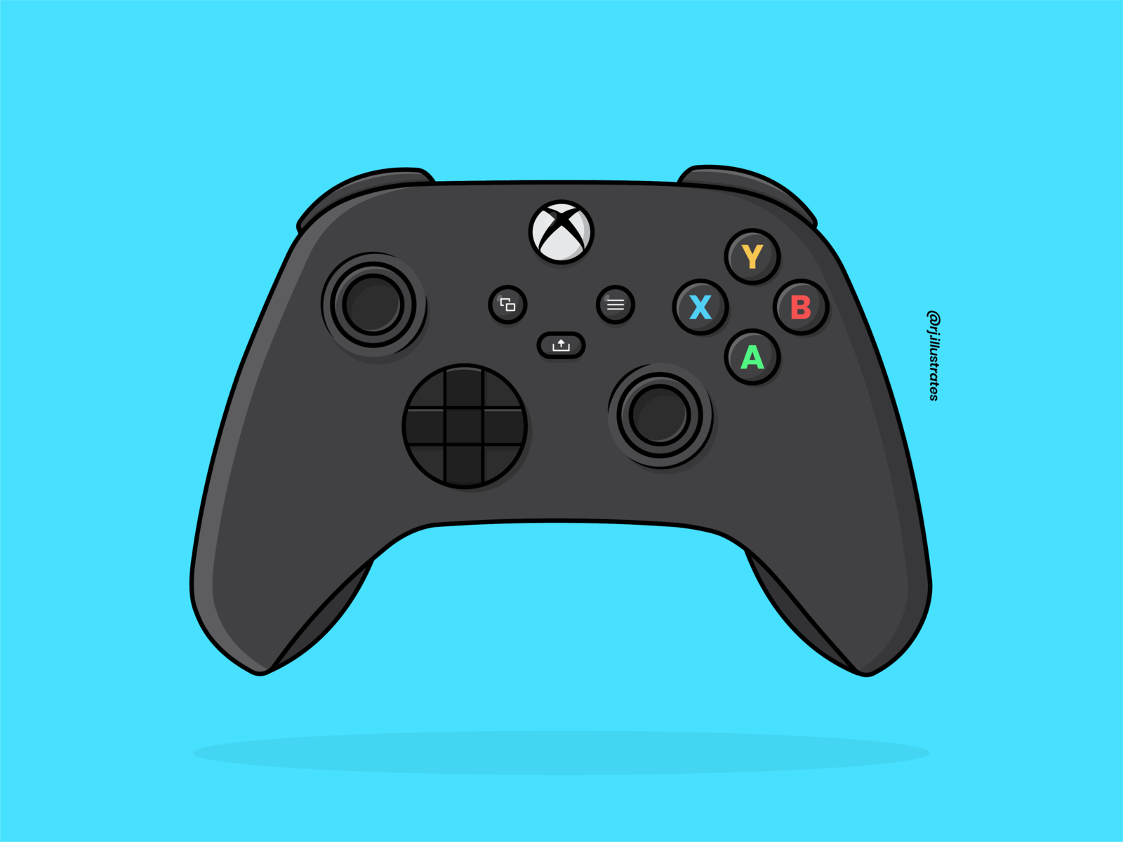 Xbox series X controller by Ronak Jadhavrao on Dribbble