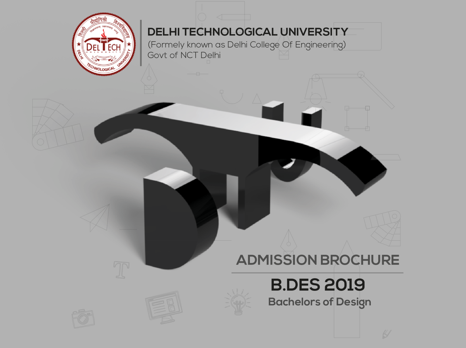 DTU Design brochure by Vibhor Agarwal on Dribbble
