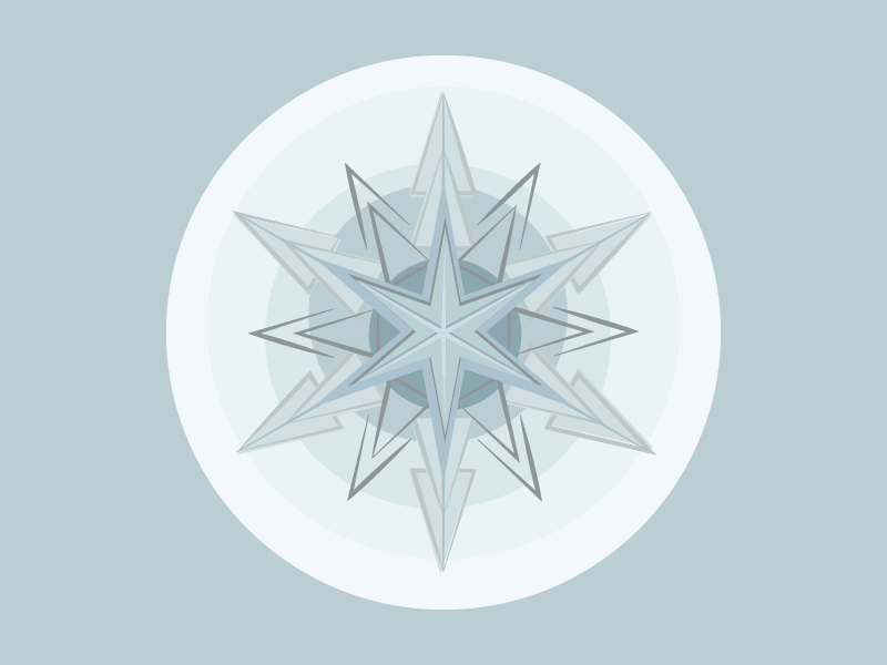 Starflake by Kirsten Green on Dribbble