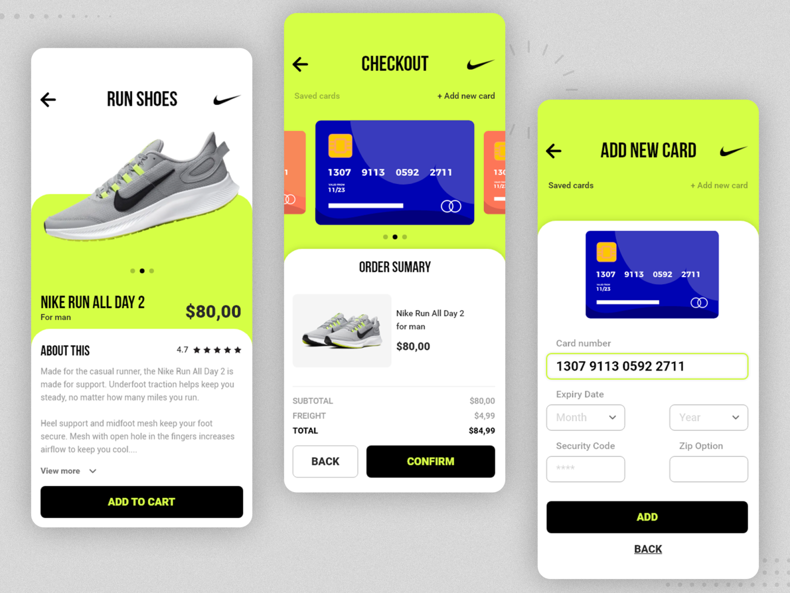 Daily Ui Challenge #002 - Checkout by Everton Cerconvis on Dribbble