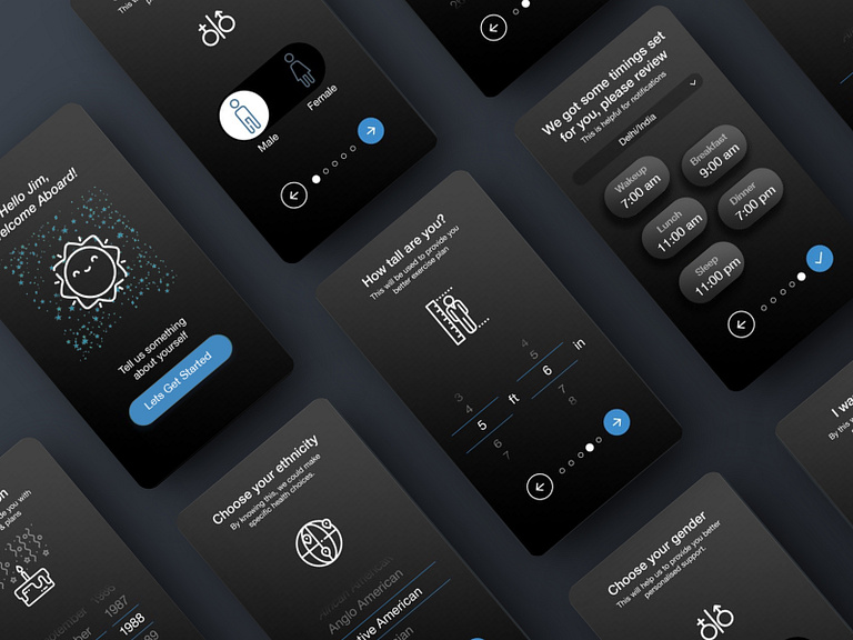 Question Answer App black UI by shubham gupta on Dribbble