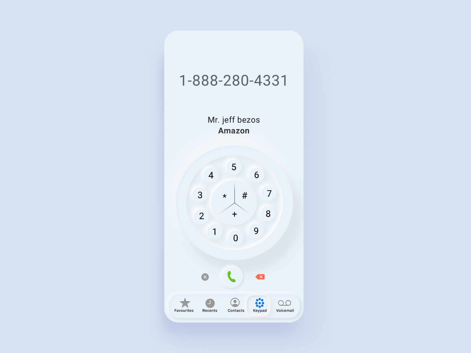 Neumorphism iPhone Dial for FUN :) | Light Version by shubham gupta on ...