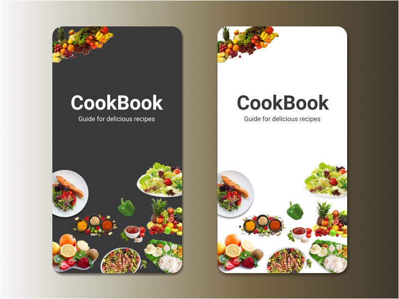 Cookbook Splashscreen by Sonali Pawar on Dribbble