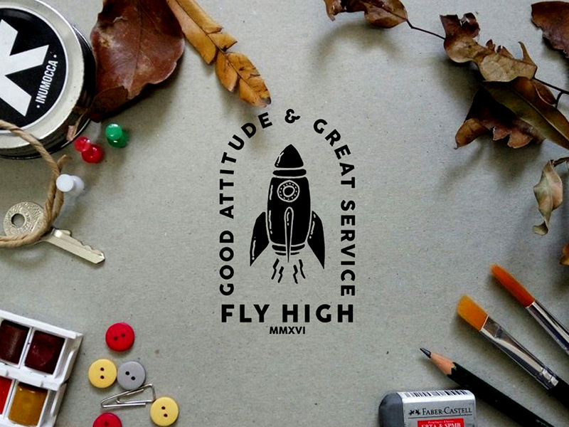 Fly High by inumocca on Dribbble
