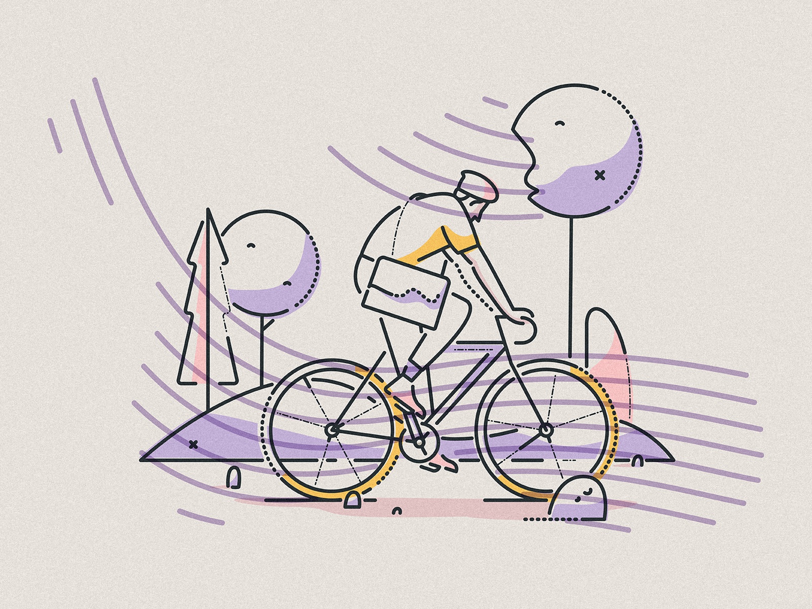 En route by James Oconnell on Dribbble