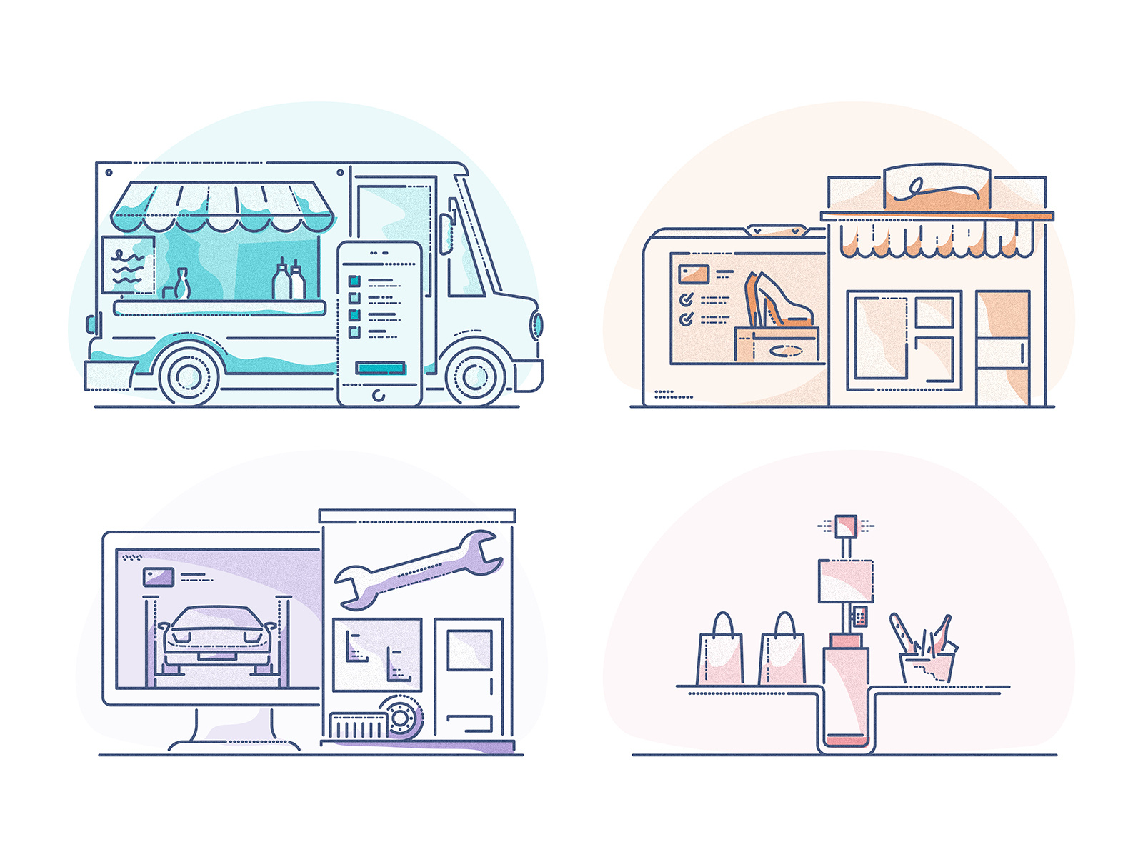 Payment hardware by James Oconnell on Dribbble