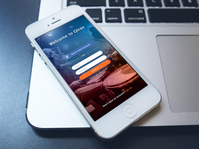 Music App Welcome Page for Mobile by Adi Weits on Dribbble