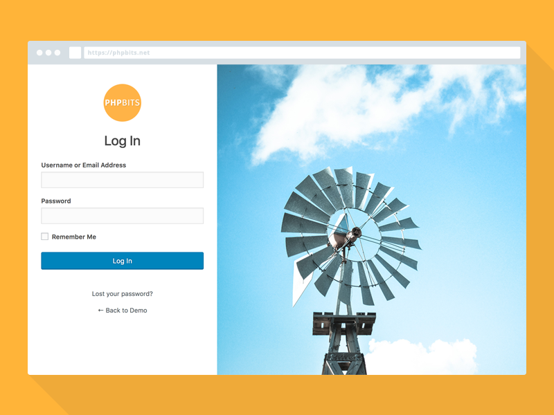 Easy Login Page for WordPress by Jeffrey Carandang on Dribbble