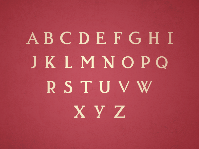 Typeface Progress by Ben Whitla on Dribbble