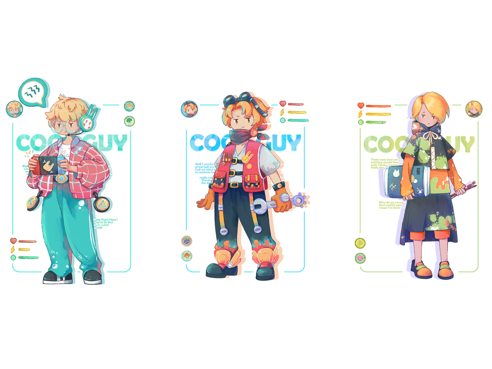 cool guy 3 by 潇北北 on Dribbble