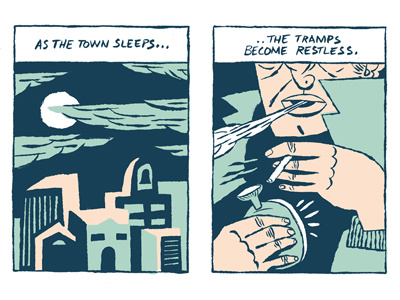 Hobo Comic by James Heimer on Dribbble