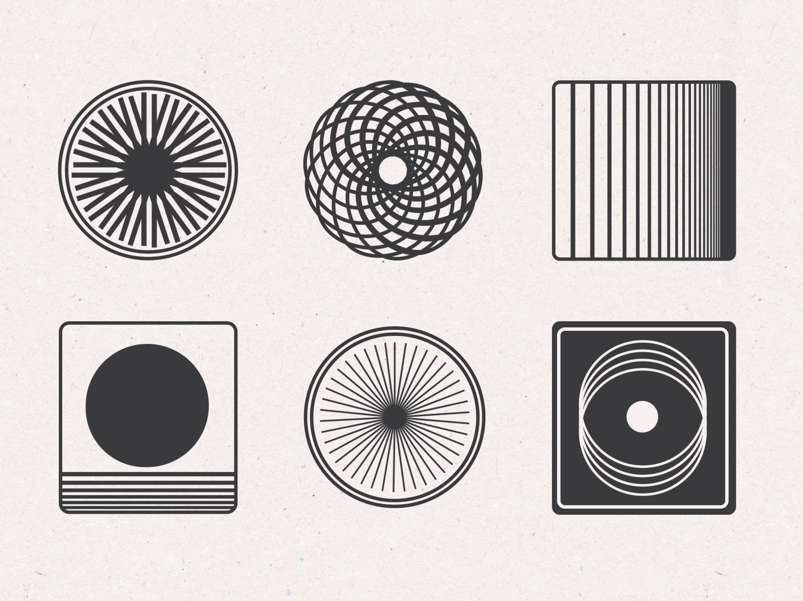 Geometric Logos by Dani Conyer on Dribbble