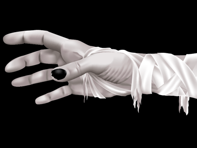 Wickedly Unexpected - Mummy Arm Illustration by Corinne Karl on Dribbble