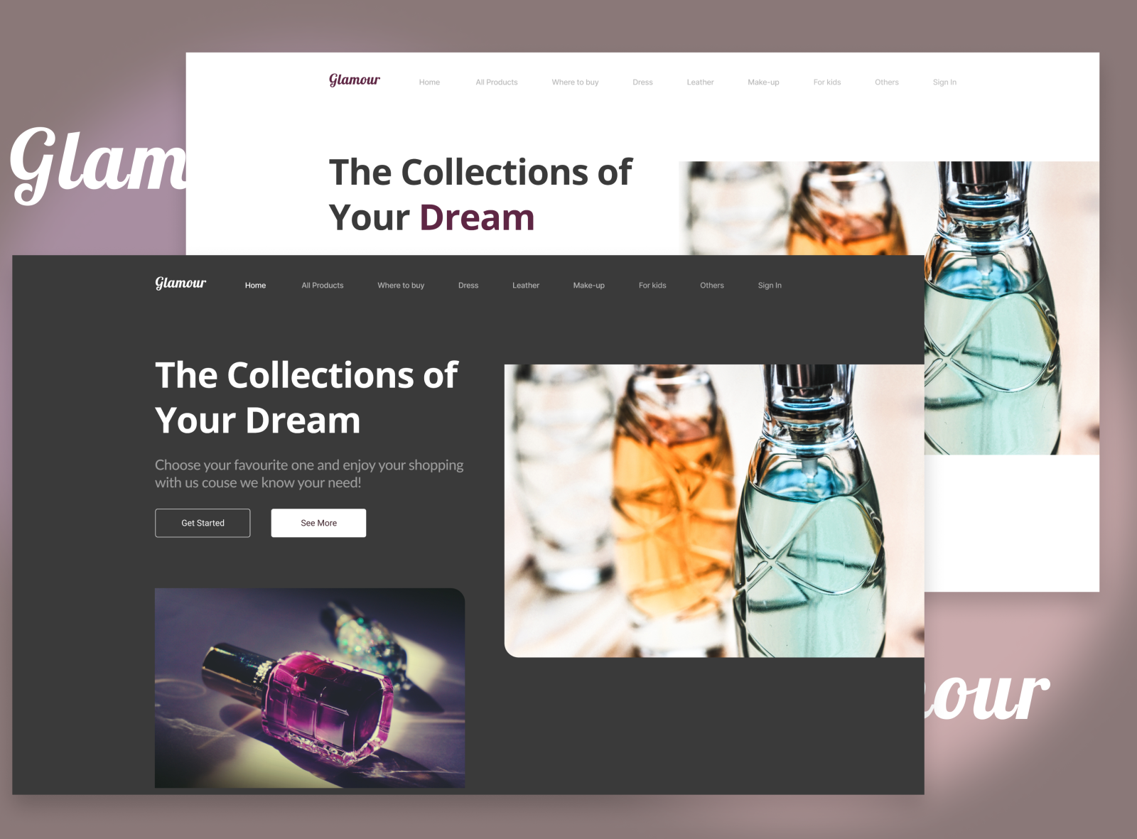 Hero Section Of a Landing Page by Mashuda on Dribbble