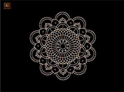 Alpona Vector Art by Md Hayatunnobi on Dribbble