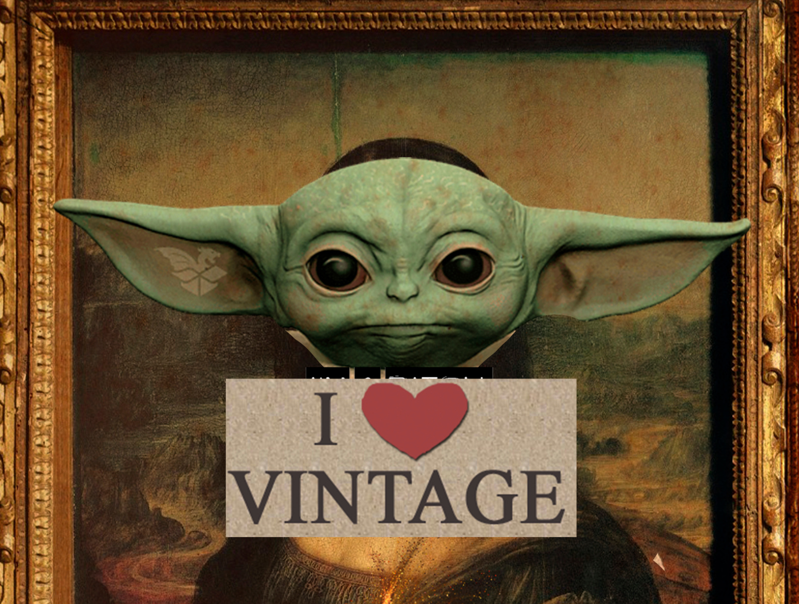 mona lisa yoda by Daiana on Dribbble