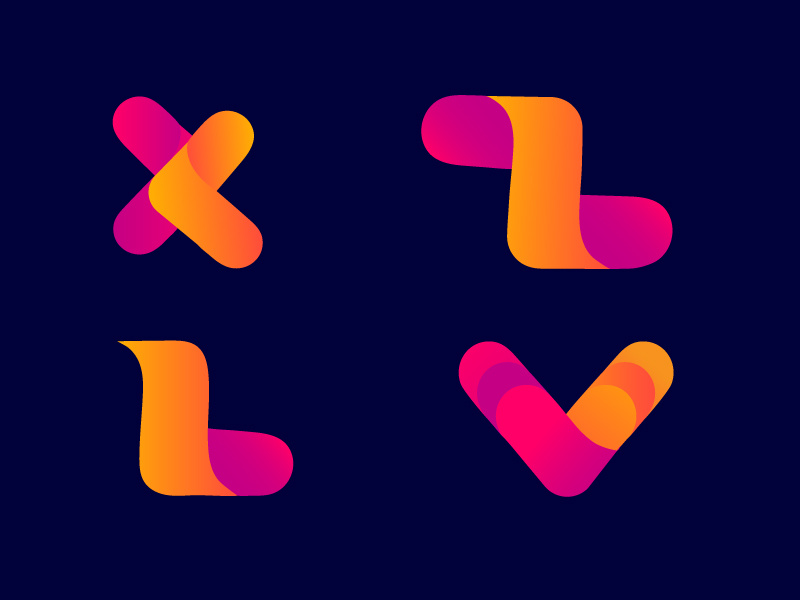 Latter Icon logo by ASHA AHMED on Dribbble