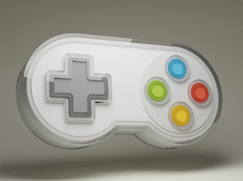 stylize nes controller by Zaidan on Dribbble