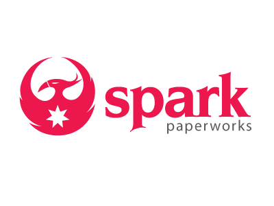 Spark Paperworks logo by Linsey Reimer on Dribbble