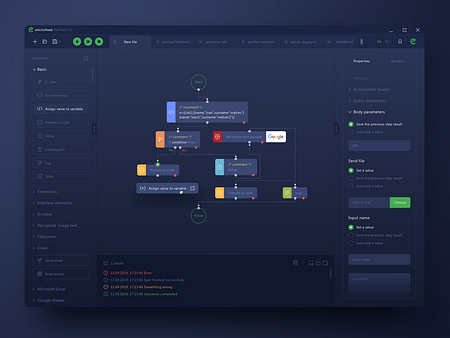 RPA Platform Design by Anatoly for NIKITIN on Dribbble